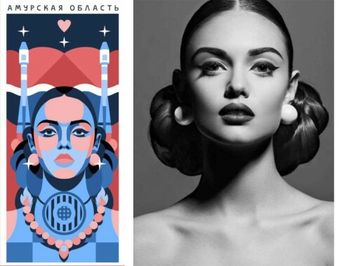 «В чем тогда аутентичность?». Благовещенку удивило сходство девушки с городского мурала и ...