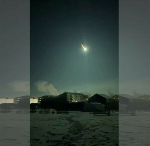 Прибыл по расписанию: в Якутии упал астероид (видео) Amur.Life