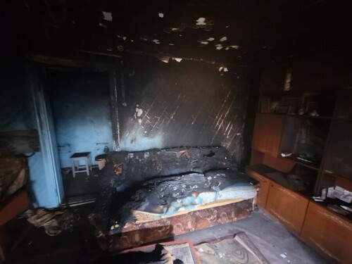 Названа причина пожара в амурском селе, где погибли 80-летний мужчина и 79-летняя женщина Amur.Life